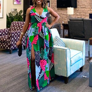 Mei African Print Dress for Women, Ankara Dress, XS - Plus Sizes - Etsy