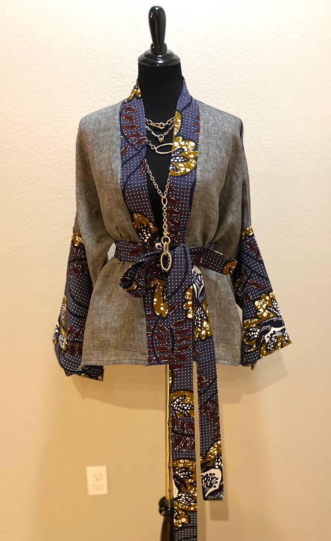 Gab Linen Kimono Top XS Plus Sizes - Etsy