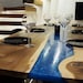 102 Live Edge Dining Blue River Table Made in a Modern Rustic Finish ...