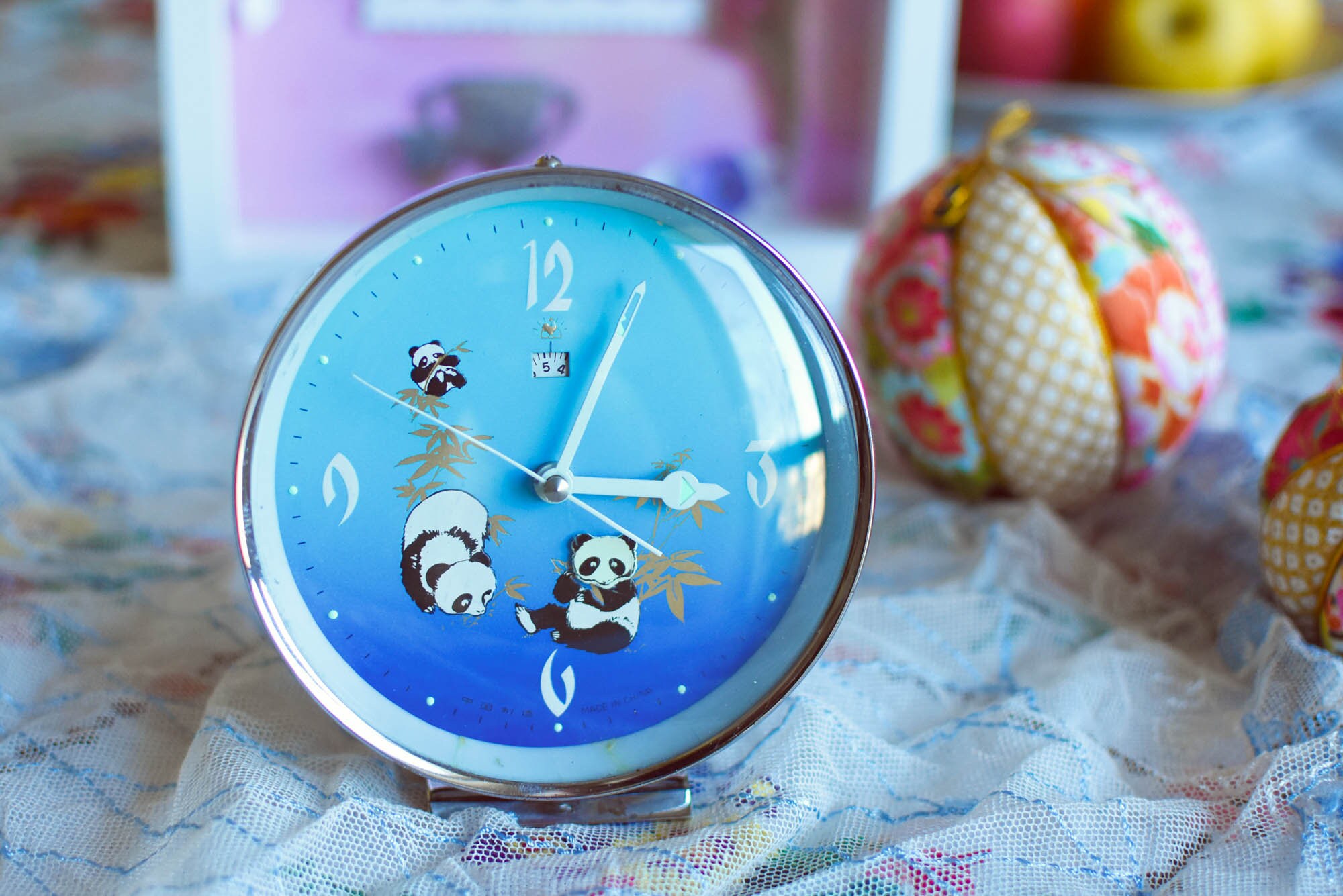 Vintage Mechanical Alarm Clock//chinese Alarm Clock | Etsy