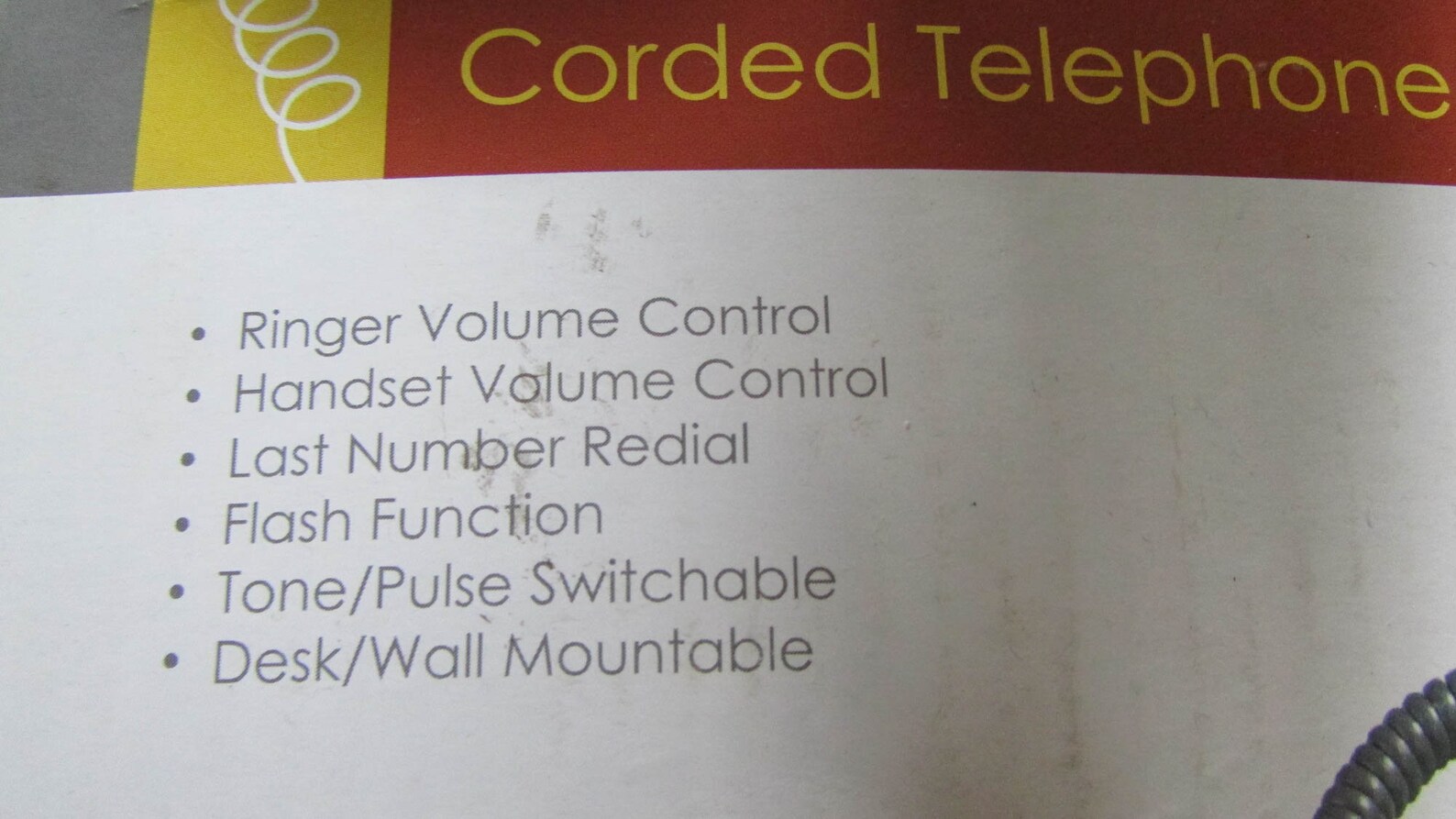 Working Push Tone Button Telephone//electric Phone//made in China// - Etsy