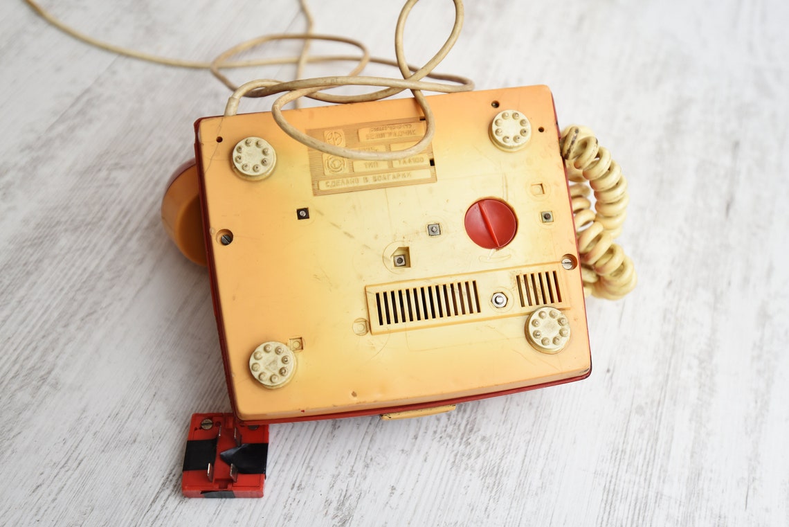 Vintage Rotary PHONE// Retro Phone//analogue Line Phone//classic Phone ...