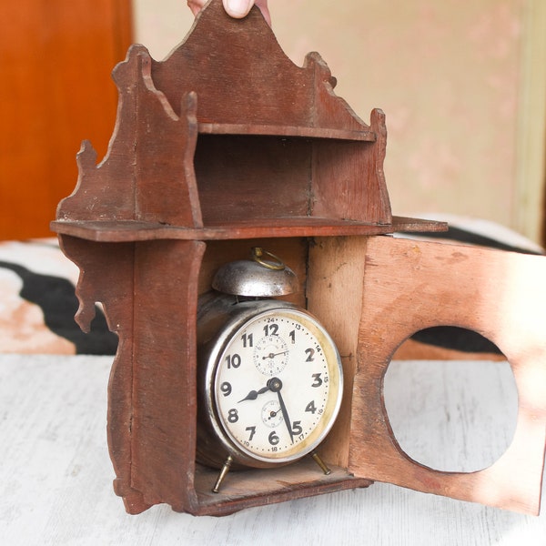 Wooden Clock - Etsy