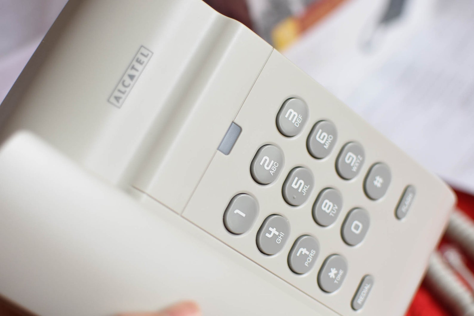 Working push tone button telephone//electric phone//Made in | Etsy