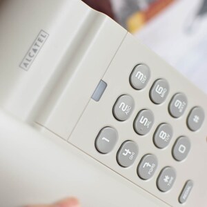 Working Push Tone Button Telephone//electric Phone//made in China// - Etsy