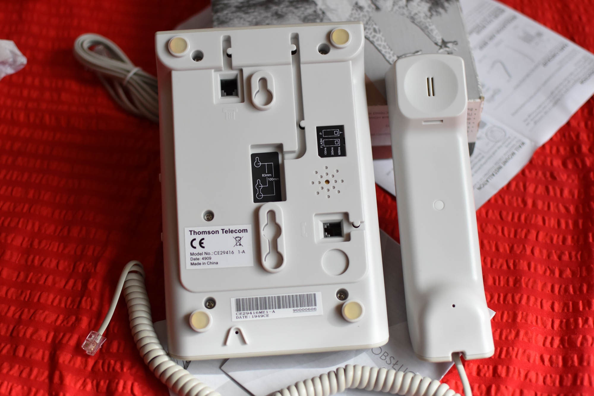Working Push Tone Button Telephone//electric Phone//made in China// - Etsy