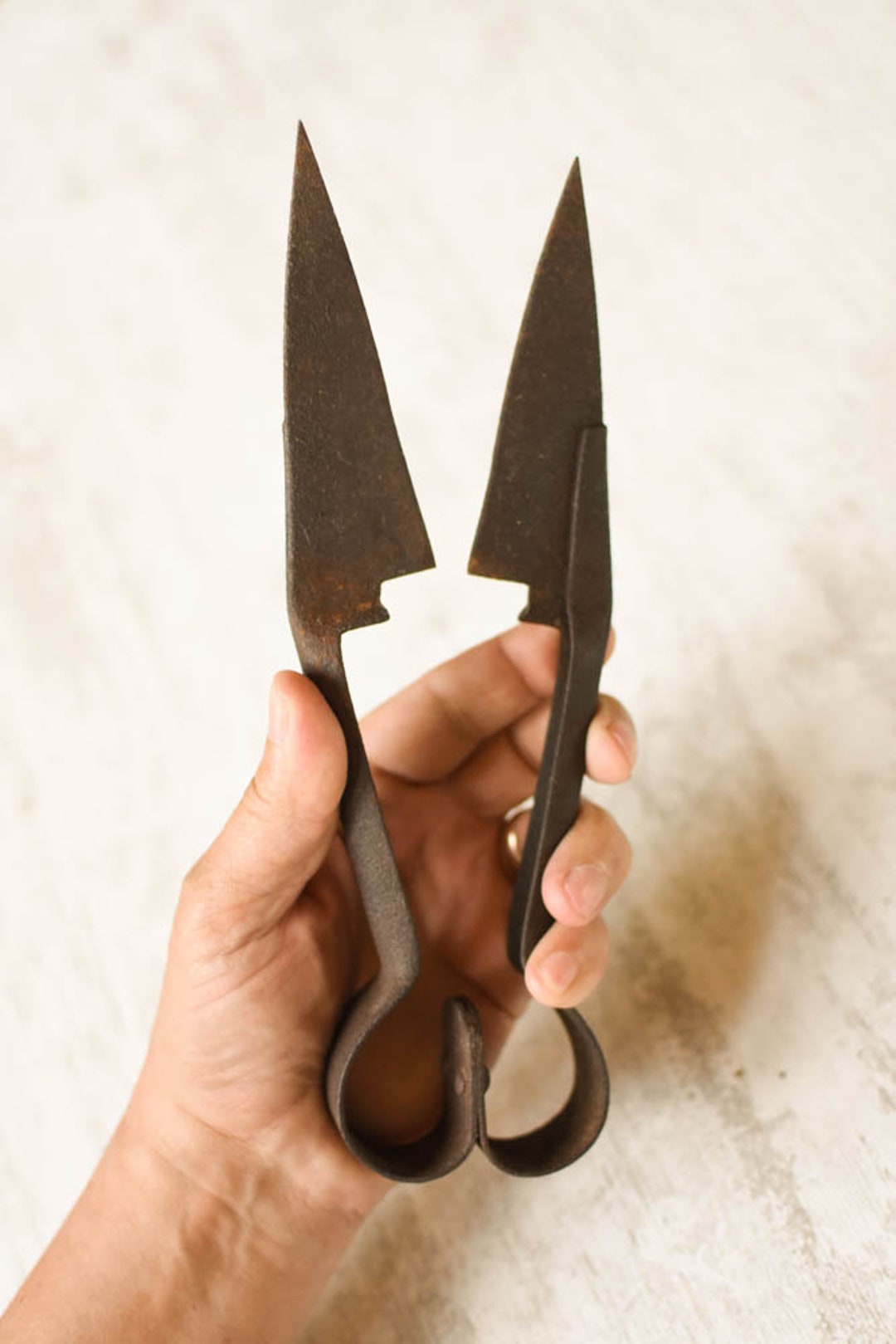 Vintage Sheep Shears//primitive Antiques//metal Sheep Shears//hand ...