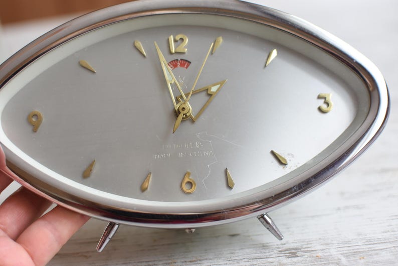 Rare Working Alarm Clock=vintage XXXL Mechanical Alarm Clock/chinese ...