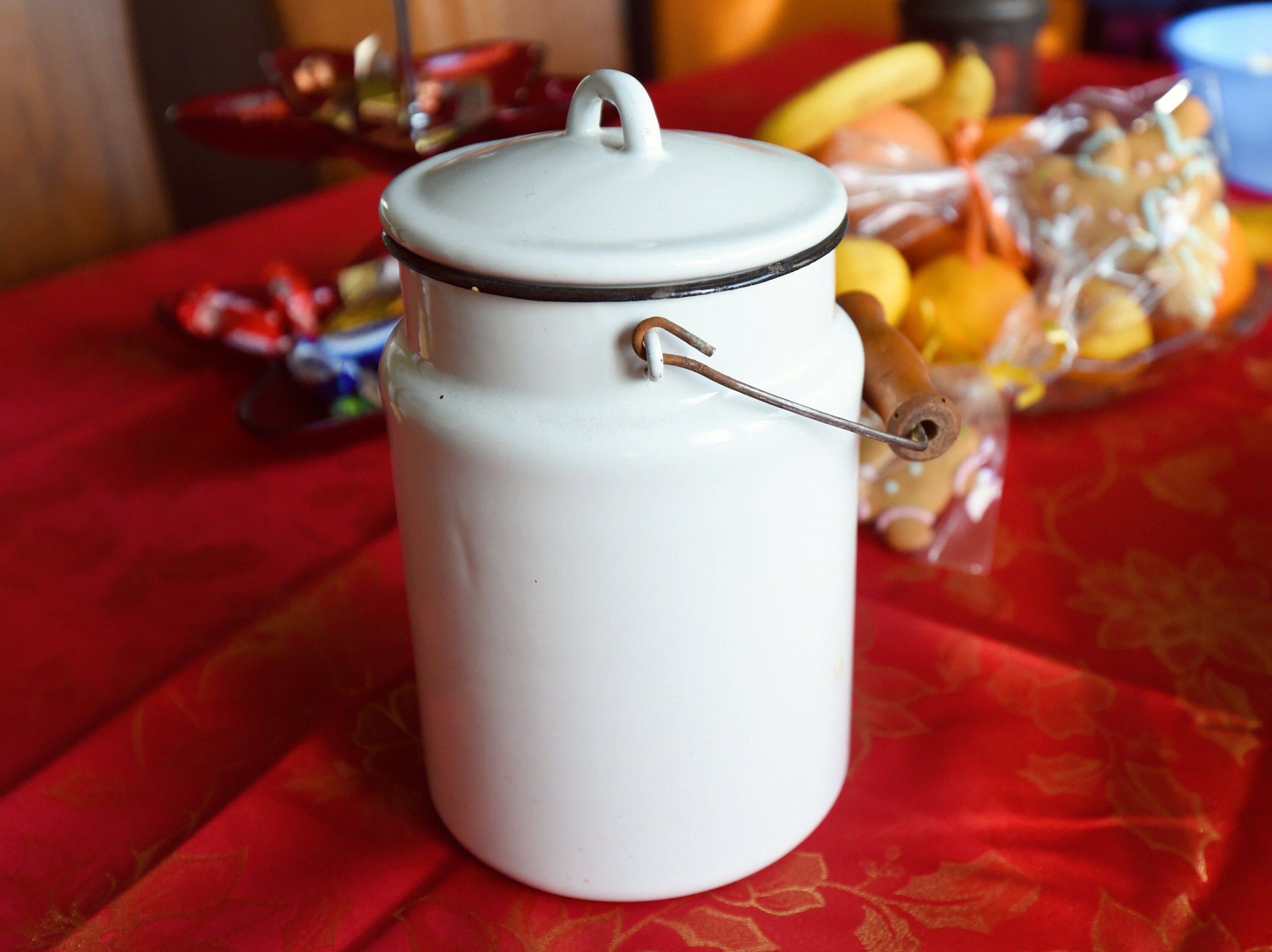 Vintage Soviet Enamelware//antique Milk Container//old Milk Can ...