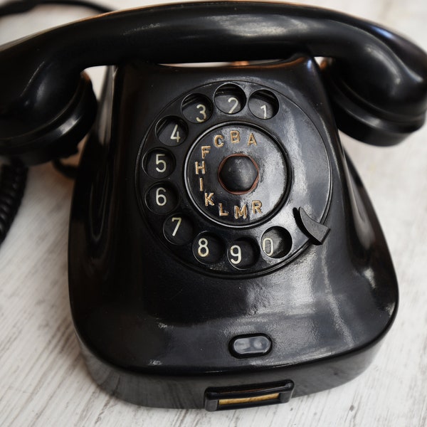 Vintage Desk Phone - Etsy
