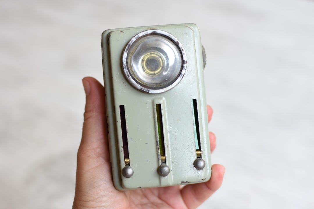 Never Used=vintage Military Flashlight Torch 4 Colors//personal ...