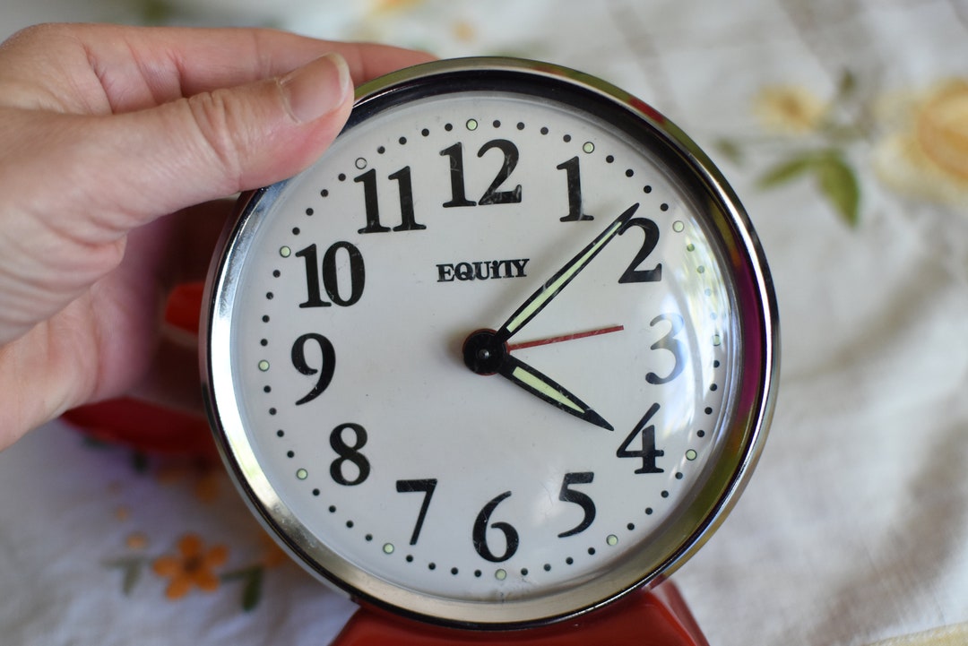 Working Alarm Clockvintage Large Mechanical Alarm Clock//chinese Alarm ...