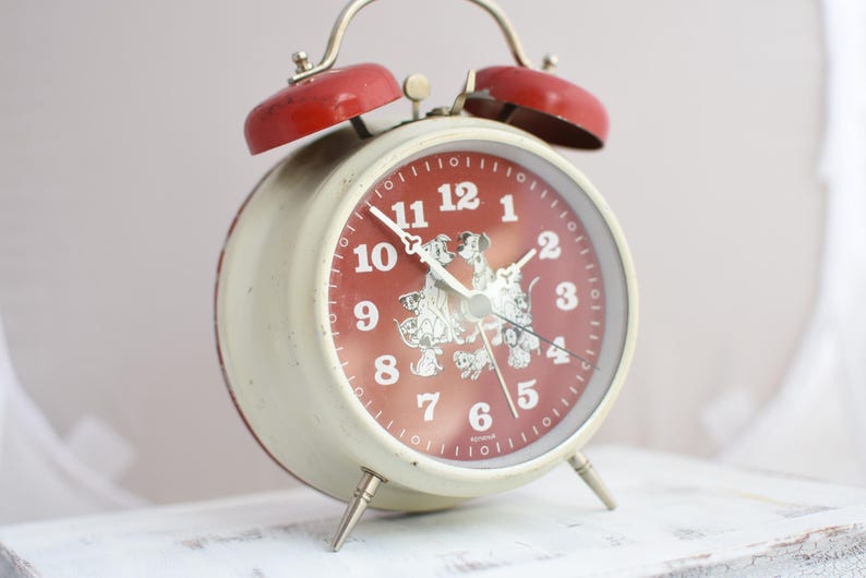Rare Vintage Large Alarm Working Clock Old Aradora Alarm Clock//old ...