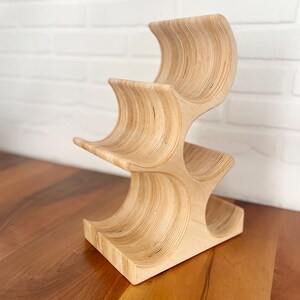 Wooden Bottle Stand / Wood Wine Rack / 5 Bottle Standing Wine Rack ...