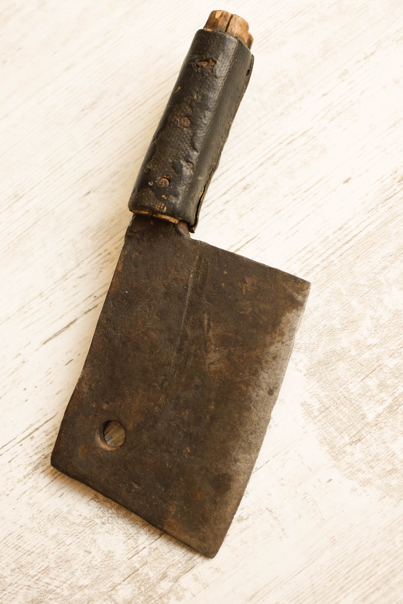 Vintage Large Forged Meat Cleaver//primitive Meat Kitchen | Etsy