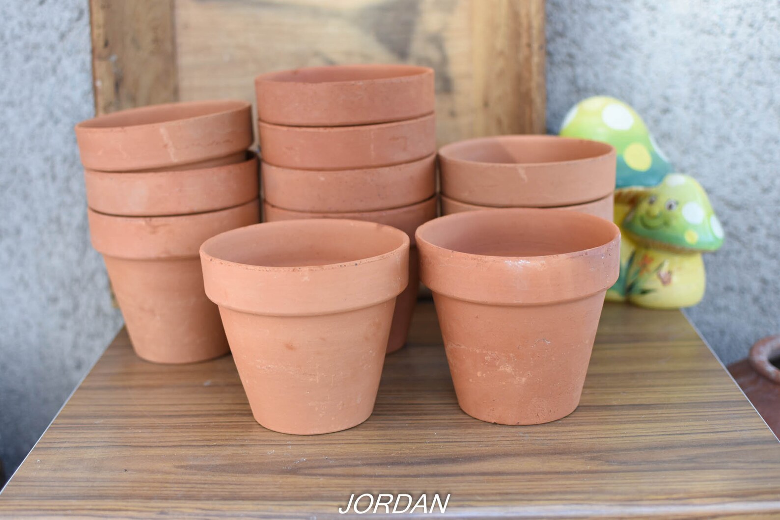 Antique Terracotta Pots/vintage Plant Pots//rare Naturally Aged ...