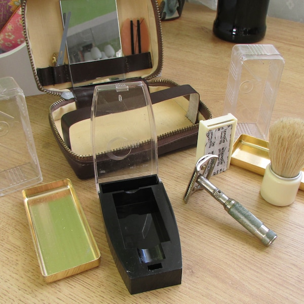 Travel Shaving Set - Etsy