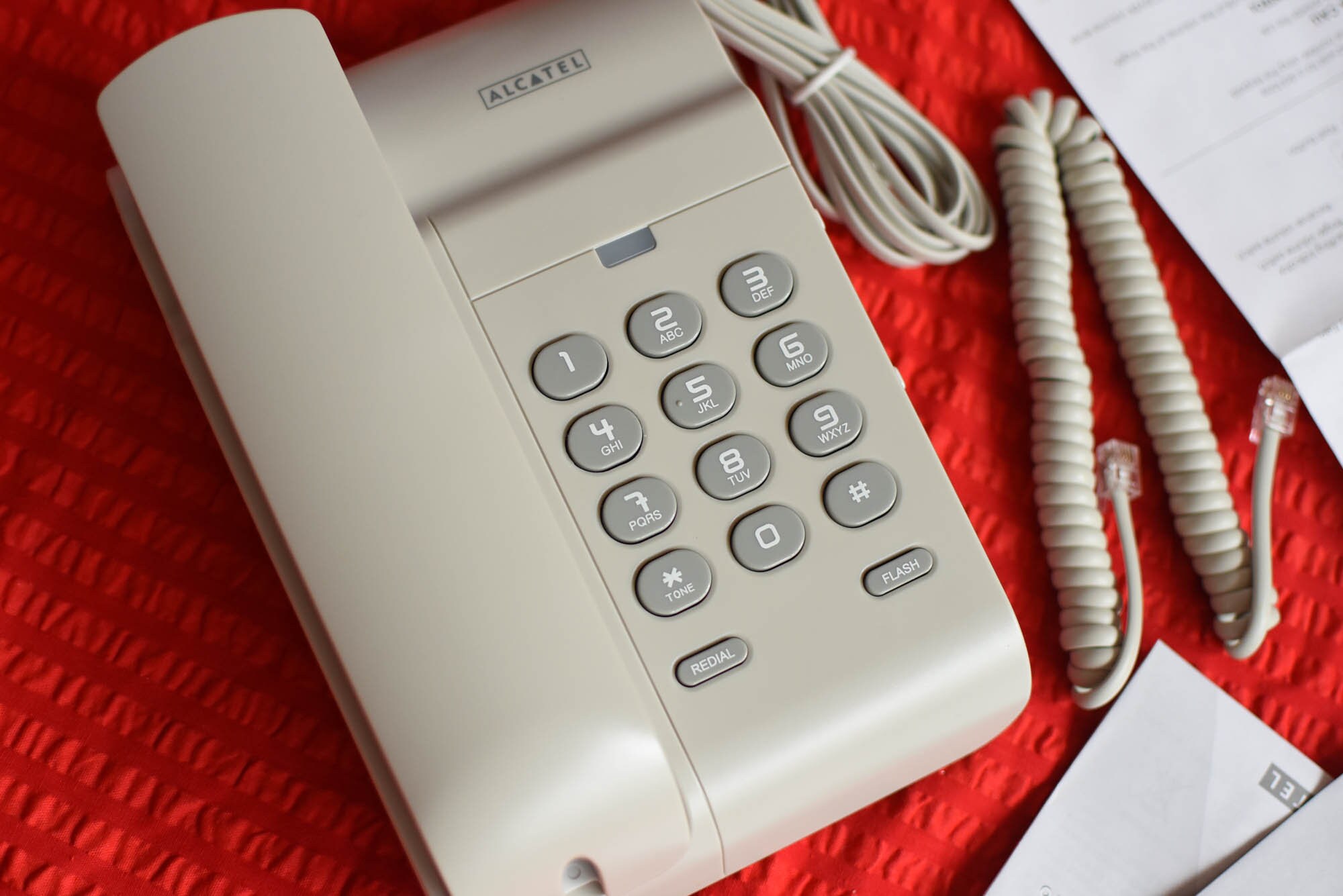 Working push tone button telephone//electric phone//Made in | Etsy