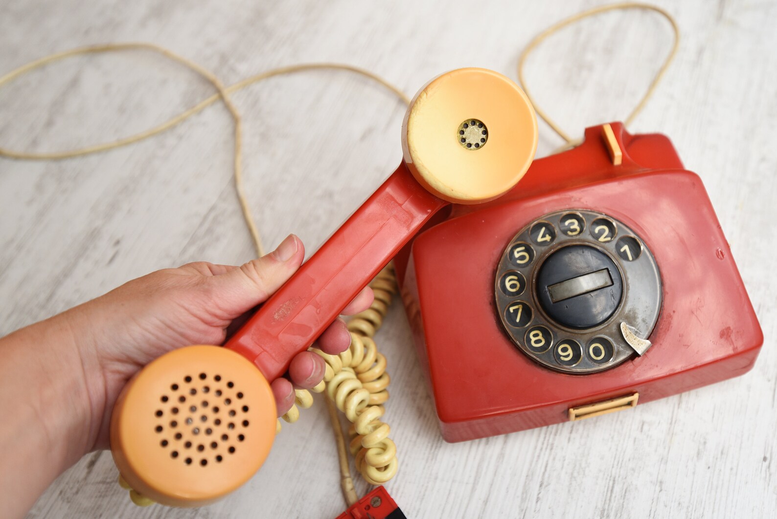 Vintage Rotary PHONE// Retro Phone//analogue Line Phone//classic Phone ...