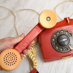 Vintage Rotary PHONE// Retro Phone//analogue Line Phone//classic Phone ...