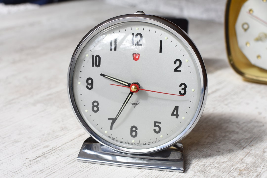 Working Alarm Clock=vintage XXXL Mechanical Alarm Clock/chinese Alarm ...
