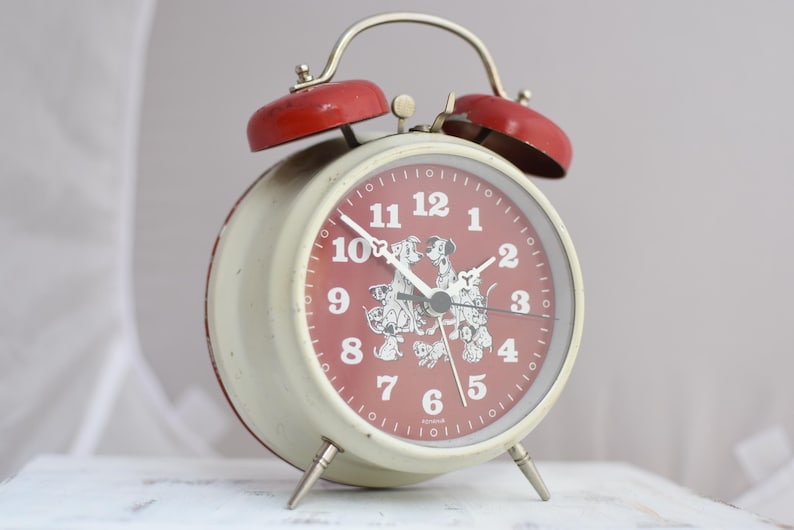 Rare Vintage Large Alarm Working Clock Old Aradora Alarm Clock//old ...