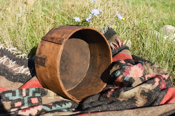 Vintage Wooden Cheese Box/vintage Old Antique Primitive Big - Etsy