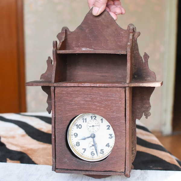 Wooden Clock - Etsy