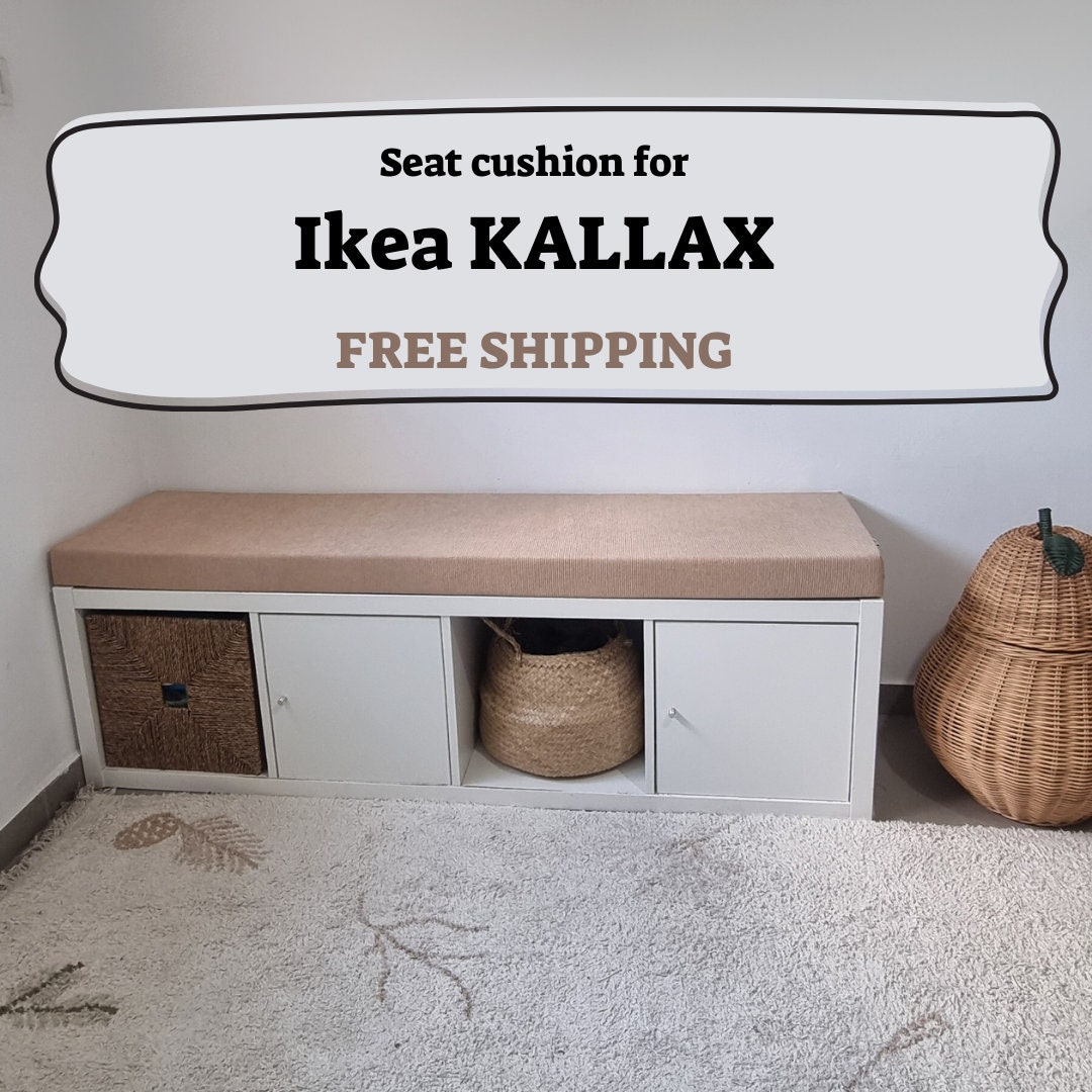 IKEA Kallax Seat Cushion | Corduroy - Brown SAND | Seat Cushion Ikea ...