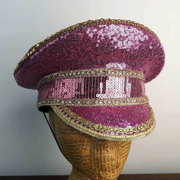 Sequin Hat - Etsy