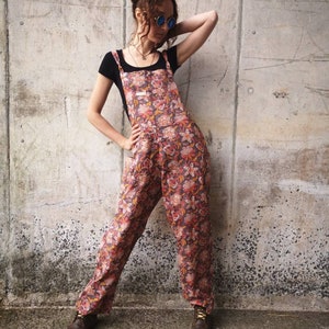 Block Print Cotton Overalls - Etsy
