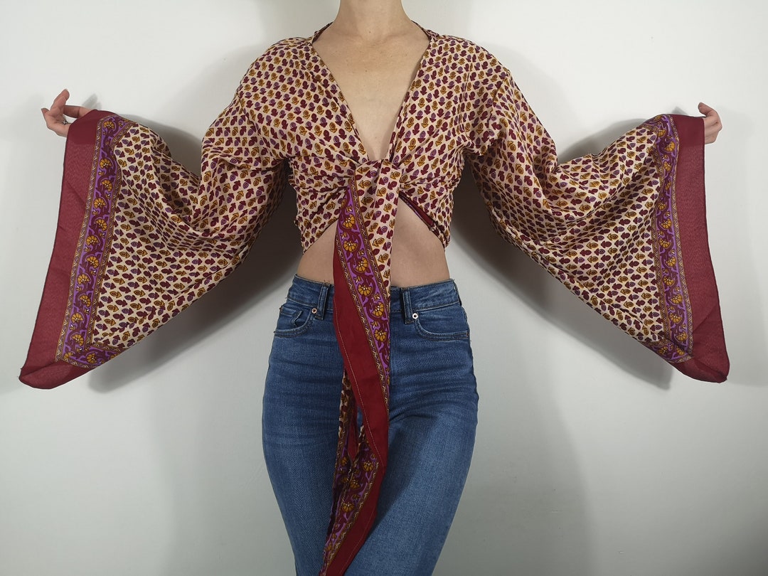 Ava Wrap Top - Etsy