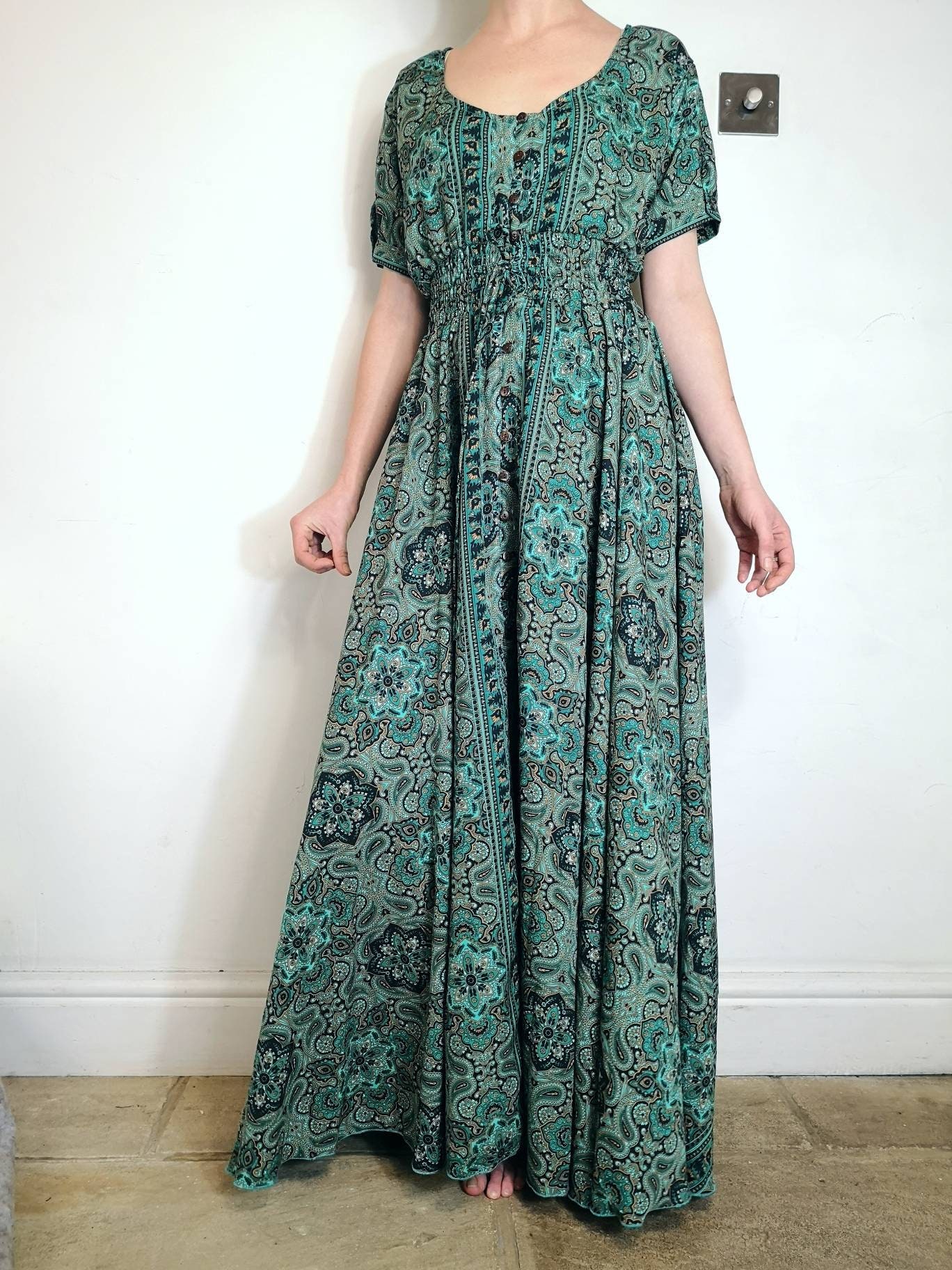Button Dress - Etsy