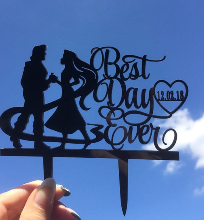 Wedding Cake Topper,rapunzel Cake Topper,long Hair Princess Topper ...