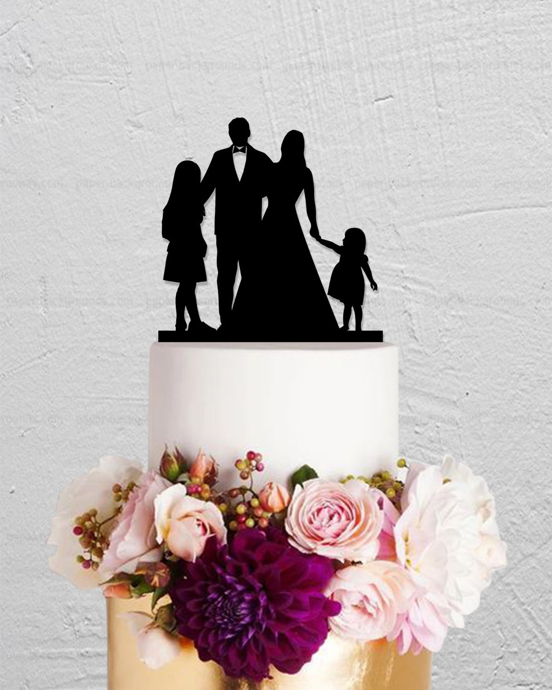 Family Cake Topper,wedding Cake Topper,custom Cake Topper,children Cake ...