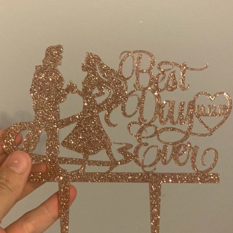 Wedding Cake Topper,rapunzel Cake Topper,long Hair Princess Topper ...
