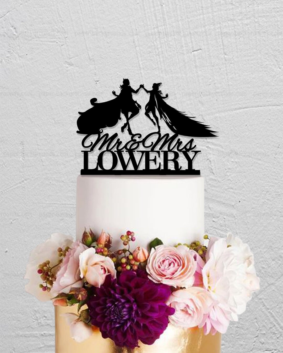 Xayah and Rakan Cake Topper, League of Legends Cake Topper ...