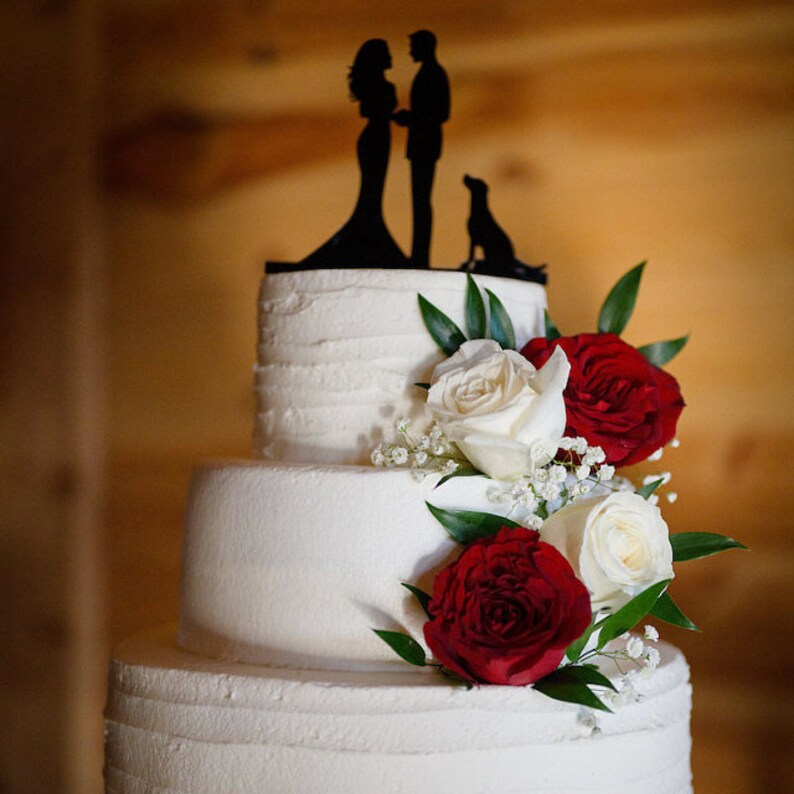 Wedding Cake Topperbride and Groom Cake Topper With - Etsy
