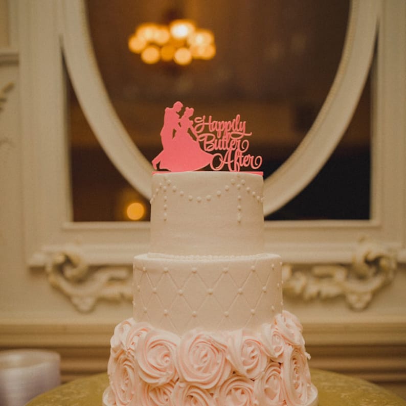 Wedding Cake Topper,happily Ever After Topper,cinderella Cake Topper ...