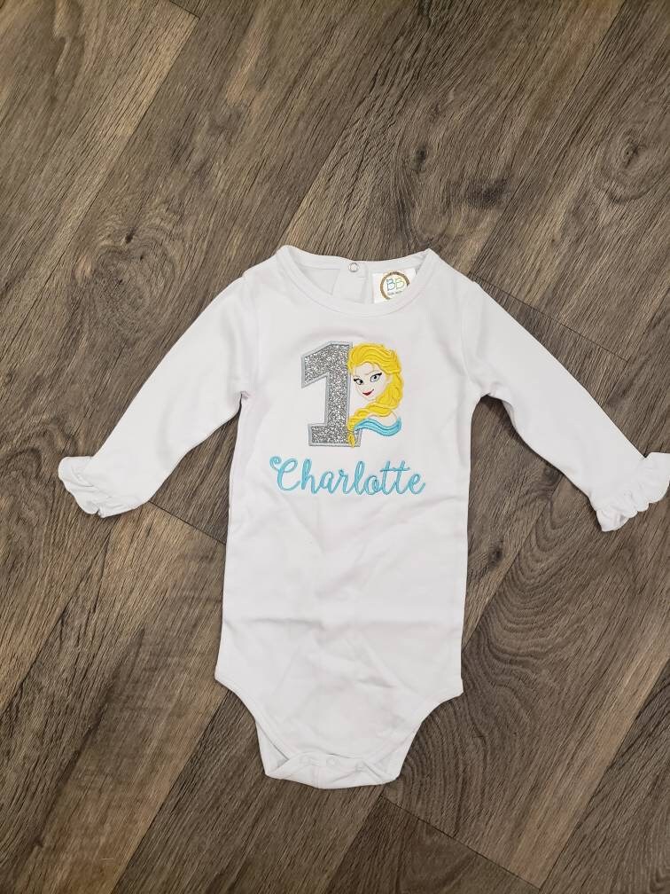 Elsa 1st Birthday/elsa Outfit/ Elsa Birthday Outfit/ 1st - Etsy