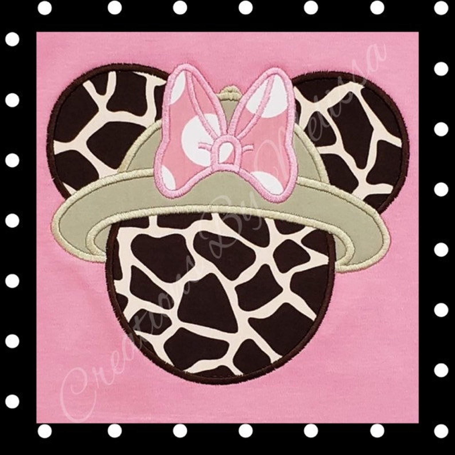 Minnie Mouse Safari Outfit/ Minnie Safari Shorts Outfit - Etsy