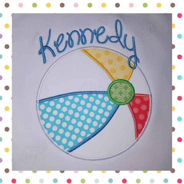 Beach Applique - Etsy