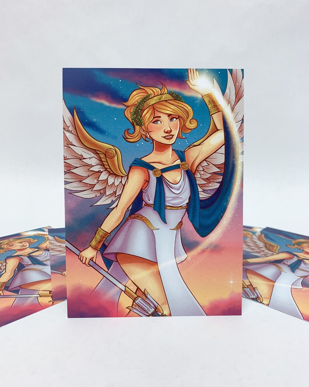Winged Victory Mercy Print - Etsy