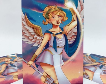 Signed Cosplay Print - Winged Victory Mercy From Overwatch - Etsy