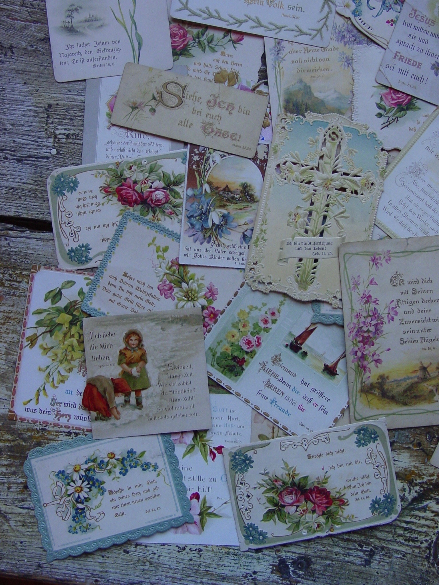 Lot of 27 Vintage German Cards - Etsy