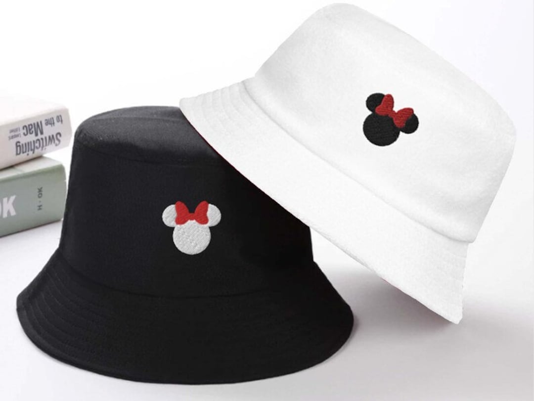 Minnie Mouse Bucket Hat, Minnie Mouse Hat, 90s Disney Outfit, Vintage ...