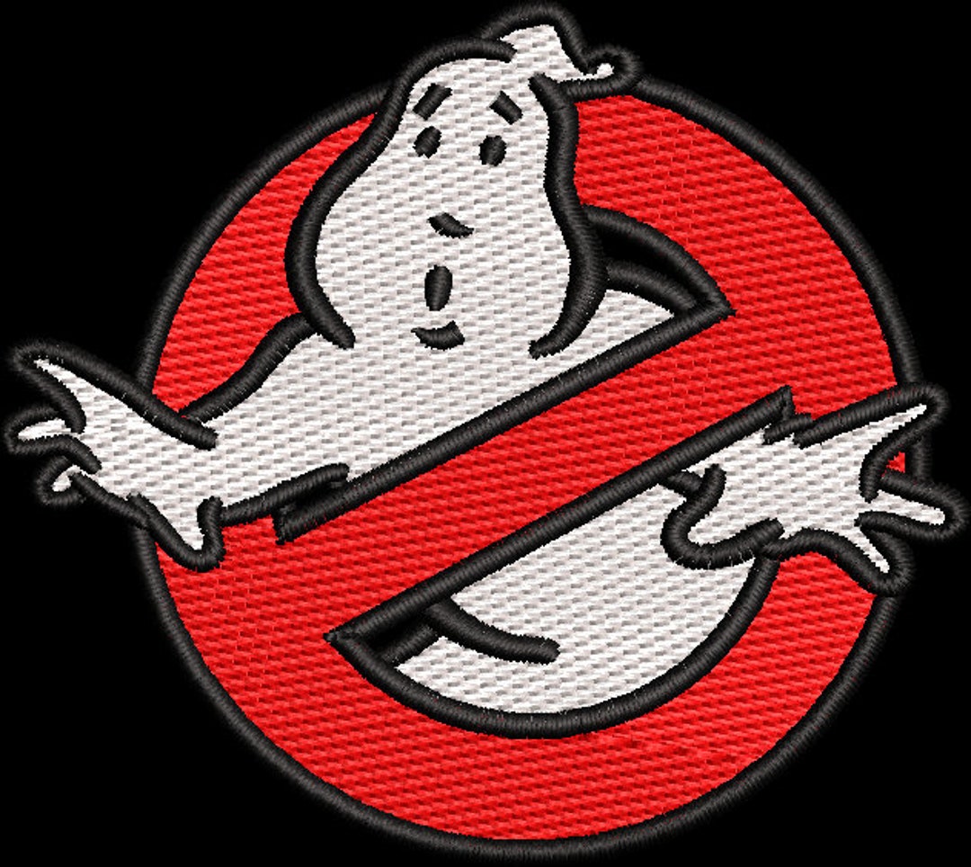 Ghostbusters Design for Embroidery Machine - Etsy