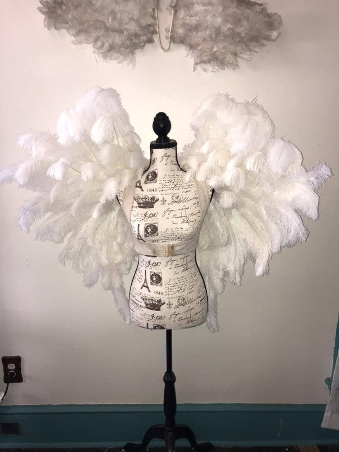 CUSTOM Made ANGEL WINGS Wearable Adjustable Bendable Straps & - Etsy