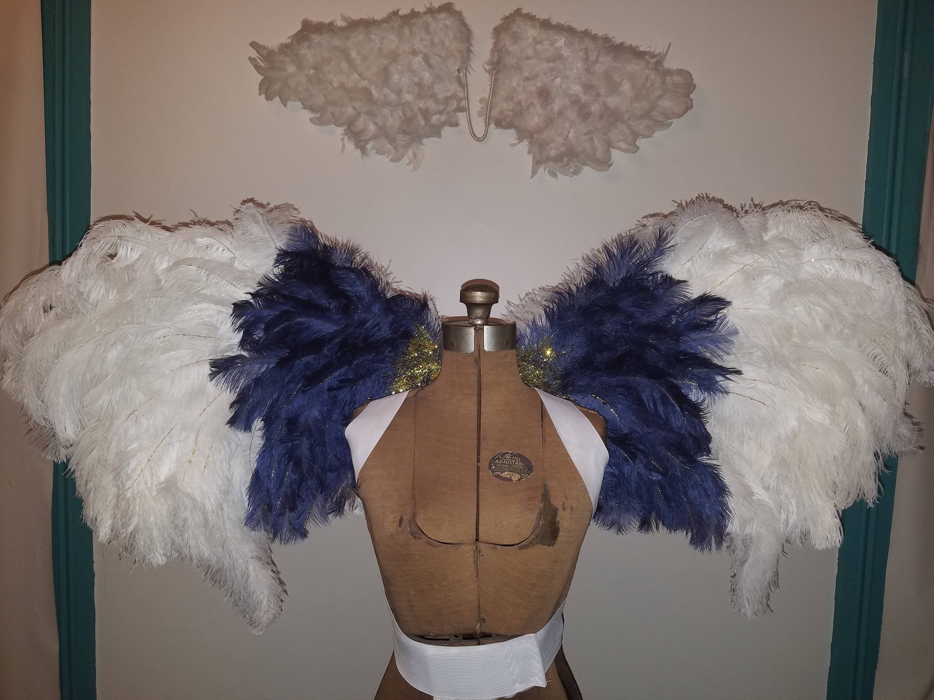 CUSTOM Made ANGEL WINGS Wearable Adjustable Bendable Straps & - Etsy