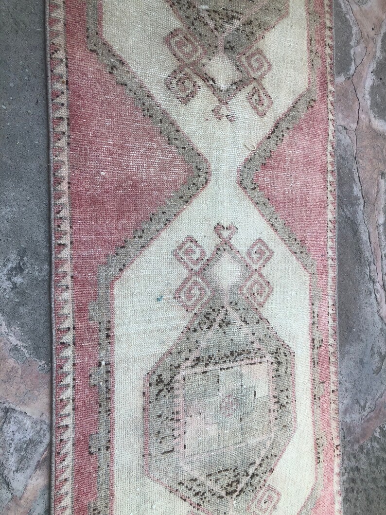 Oushak Runner Rug Red Runner Rug Turkish Runner Rug | Etsy